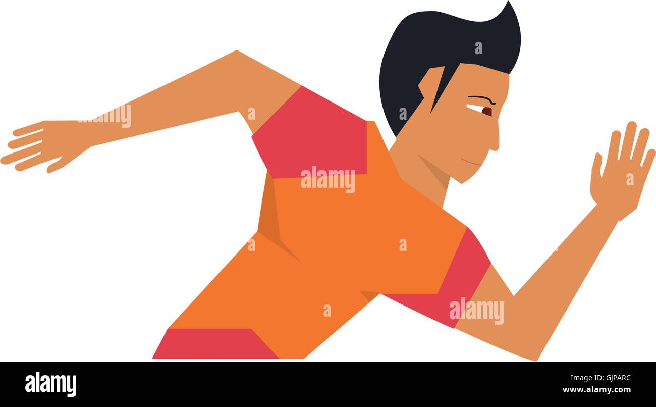 running man icon Stock Vector Image & Art - Alamy