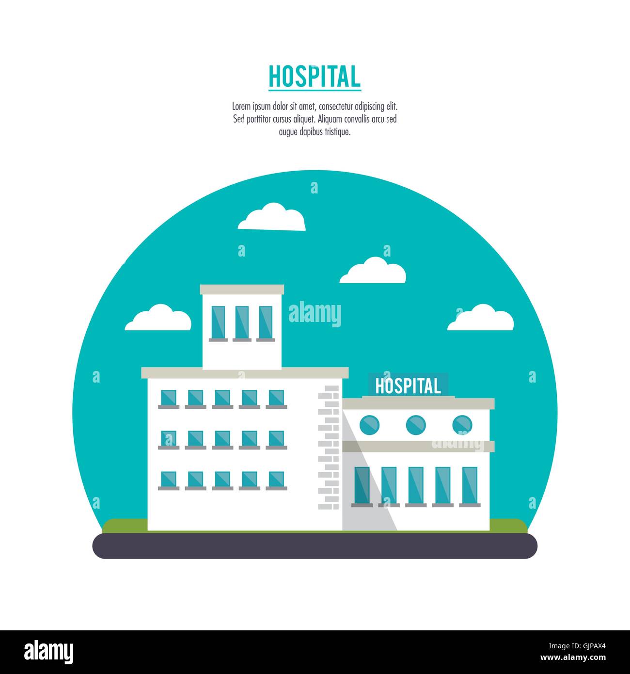 hospital building clinic design Stock Vector Image & Art - Alamy