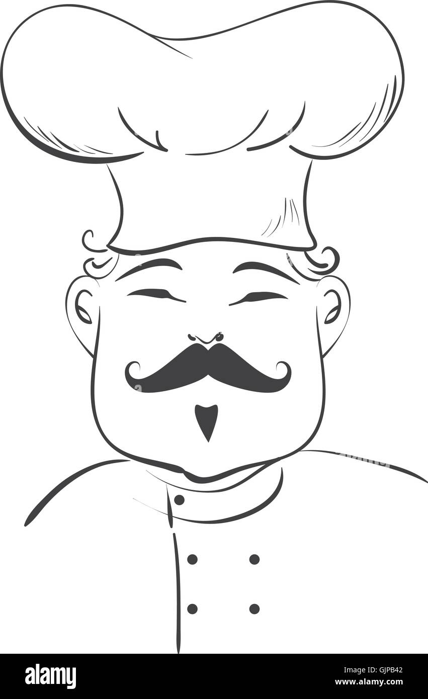 Asian man in kitchen chef Black and White Stock Photos & Images - Alamy