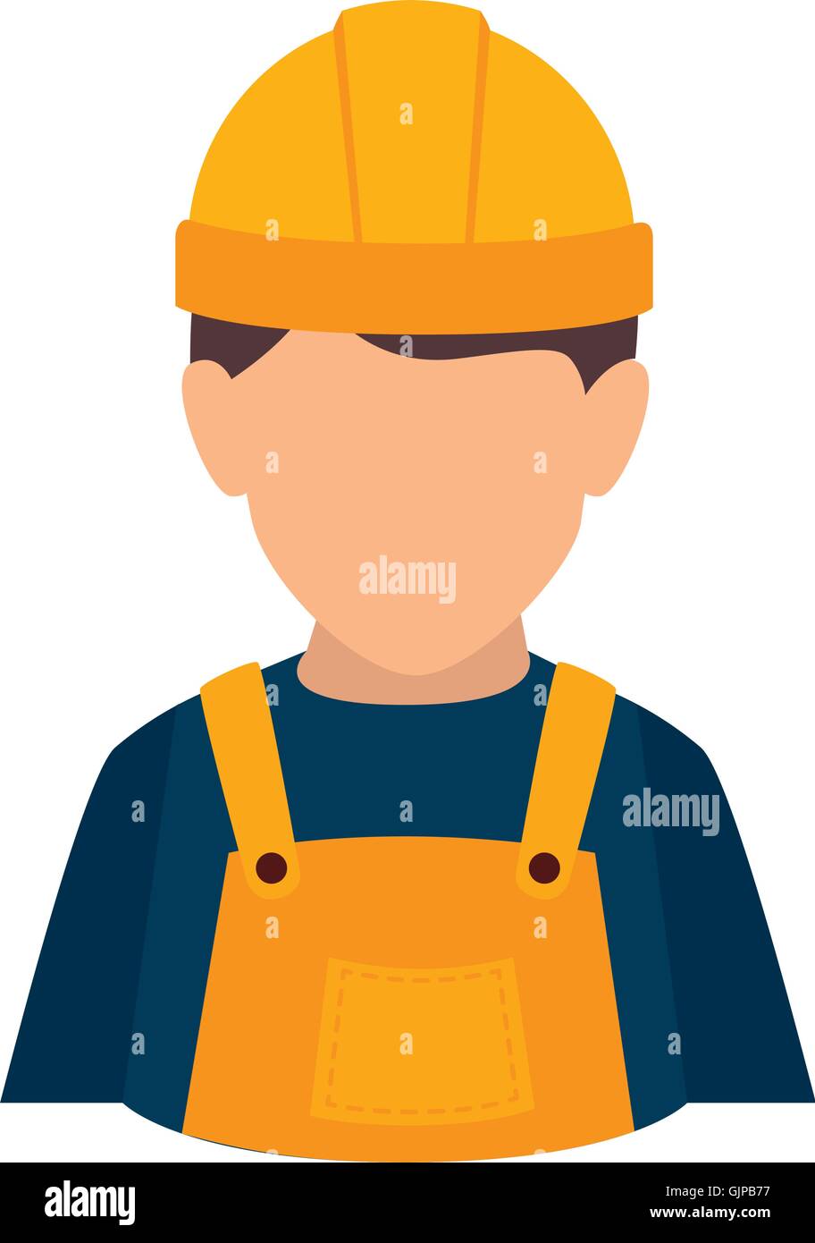 builder construction worker Stock Vector Image & Art - Alamy