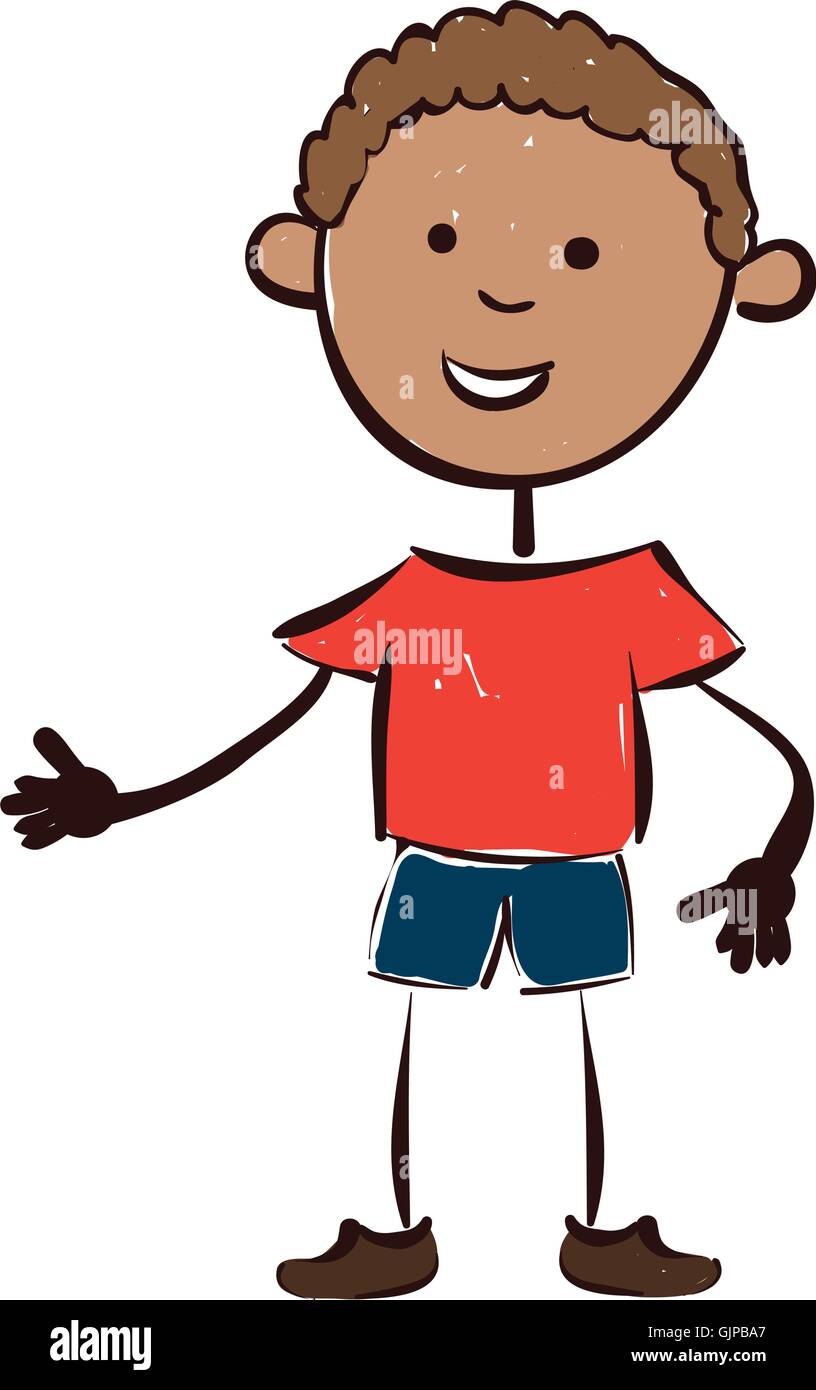 boy smile child Stock Vector Image & Art - Alamy