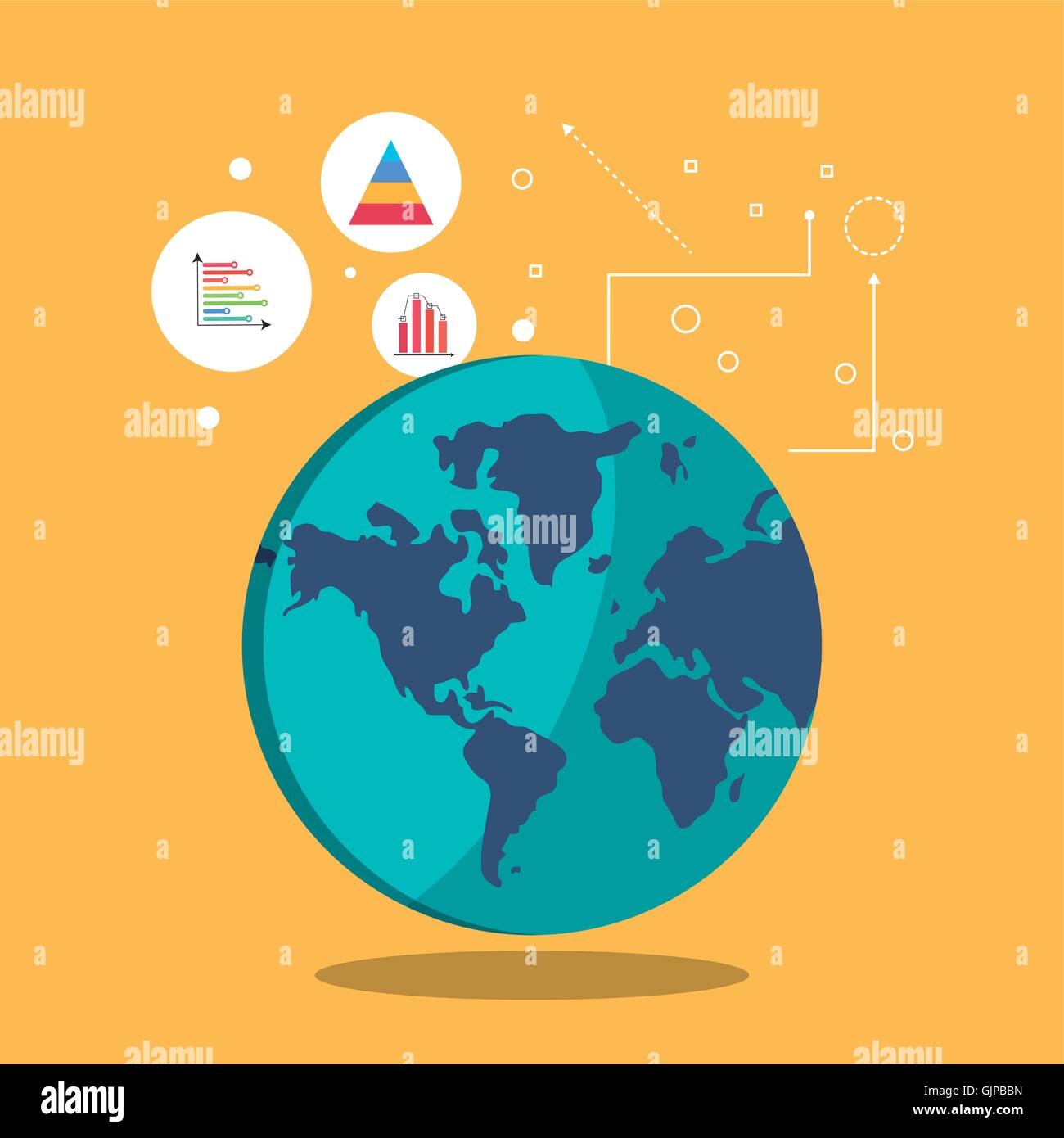 Spreadsheet global infographic design Stock Vector Image & Art - Alamy