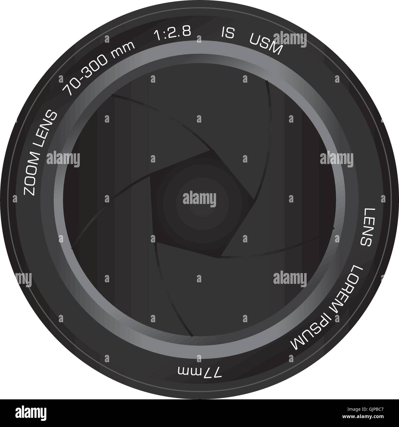 zoom shutter lens Stock Vector Image & Art - Alamy