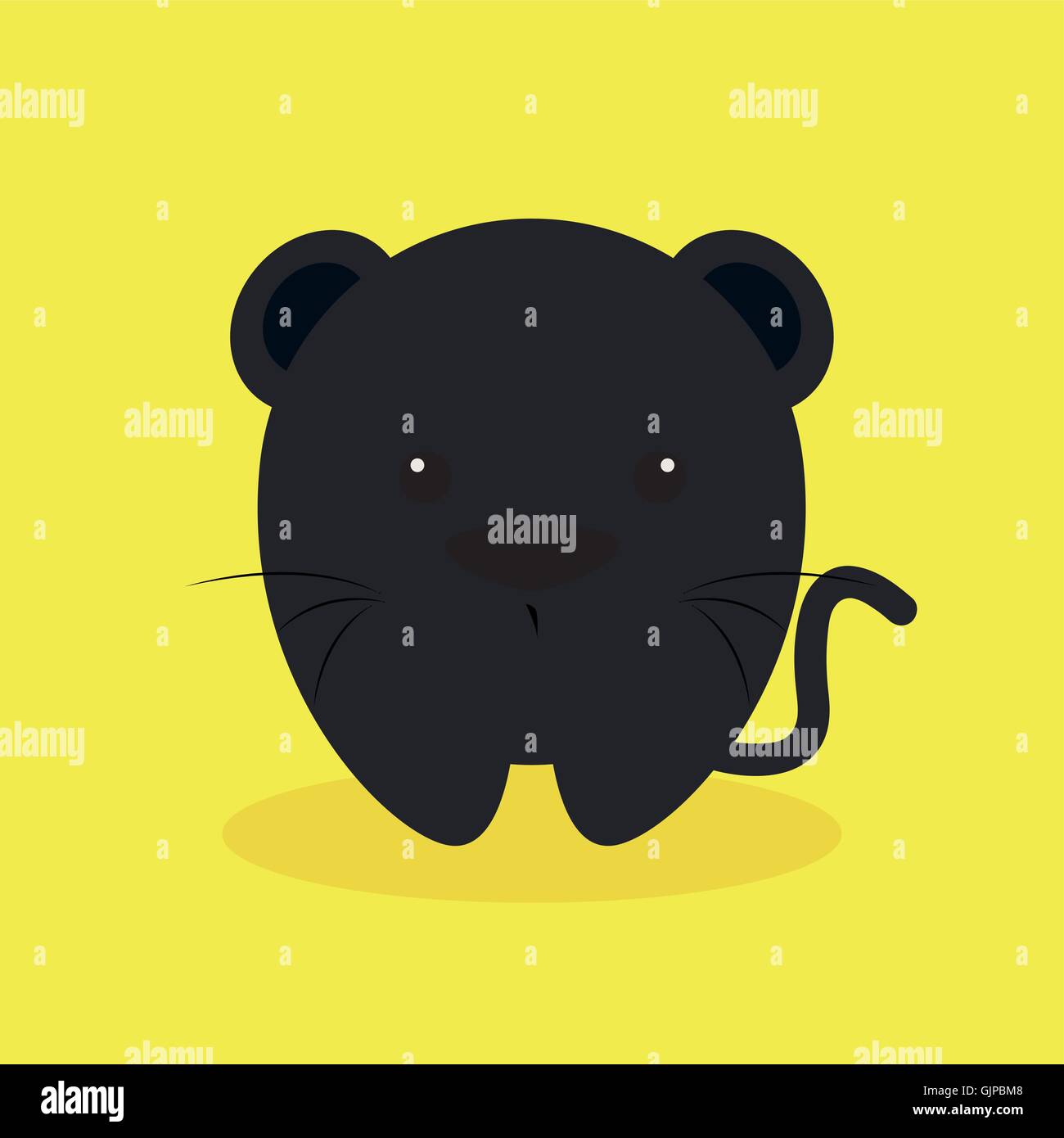 Cute Cartoon puma Stock Vector Image & Art - Alamy