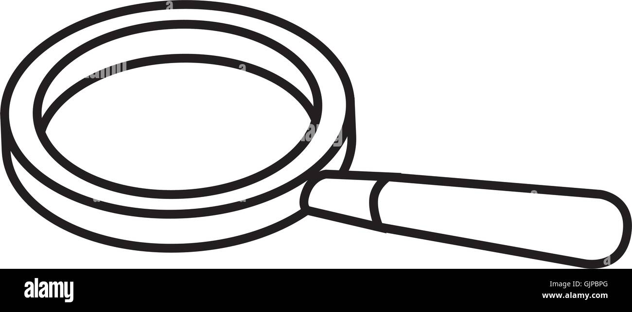 lupe magnifying glass Stock Vector Image & Art - Alamy