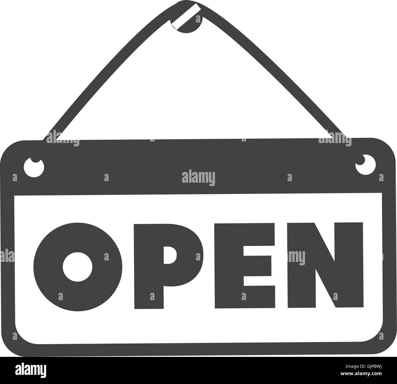 open sign store Stock Vector Image & Art - Alamy