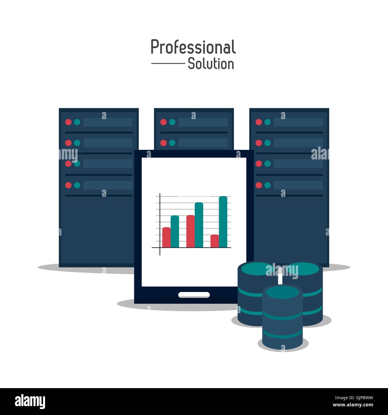 professional solution technology design Stock Vector Image & Art - Alamy