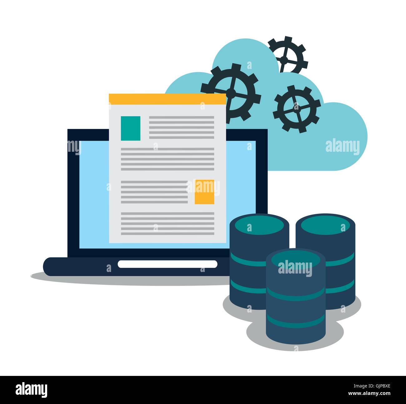 professional solution technology design Stock Vector Image & Art - Alamy