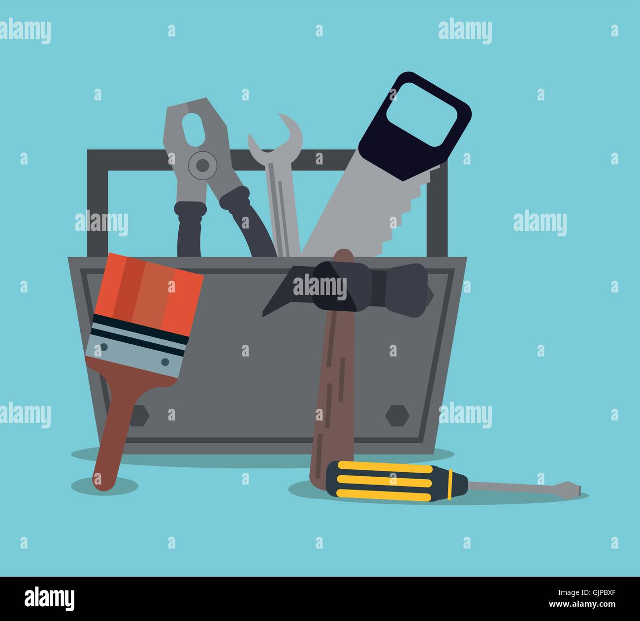 repair tools construction design Stock Vector Image & Art - Alamy