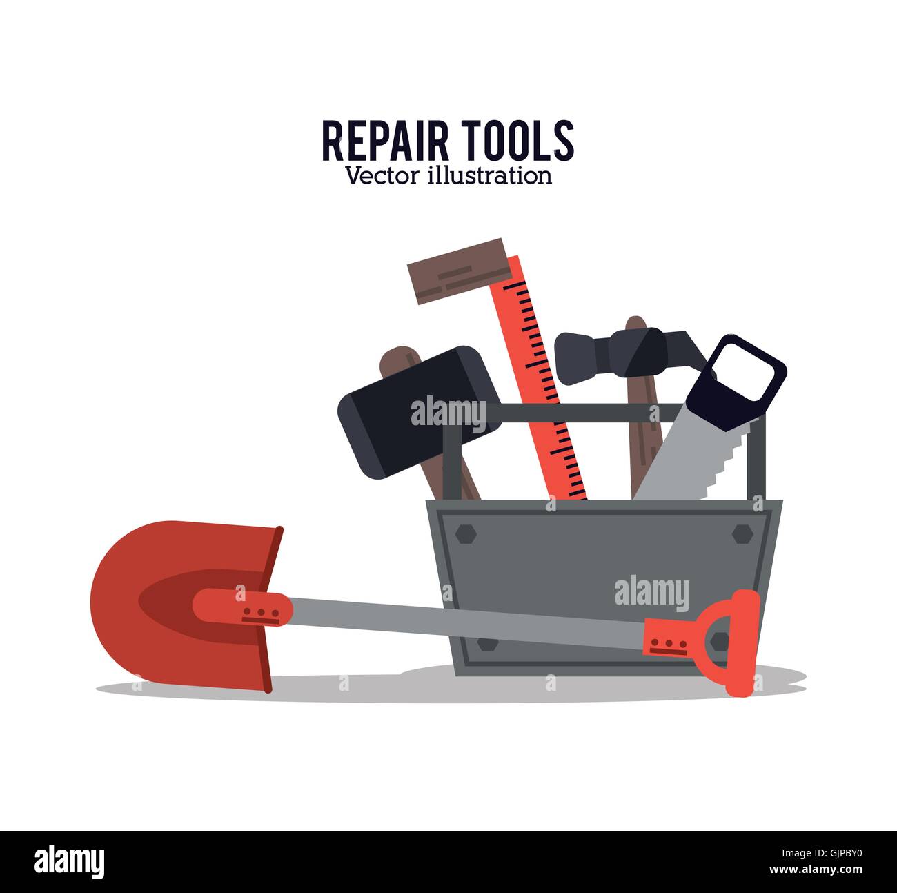repair tools construction design Stock Vector Image & Art - Alamy