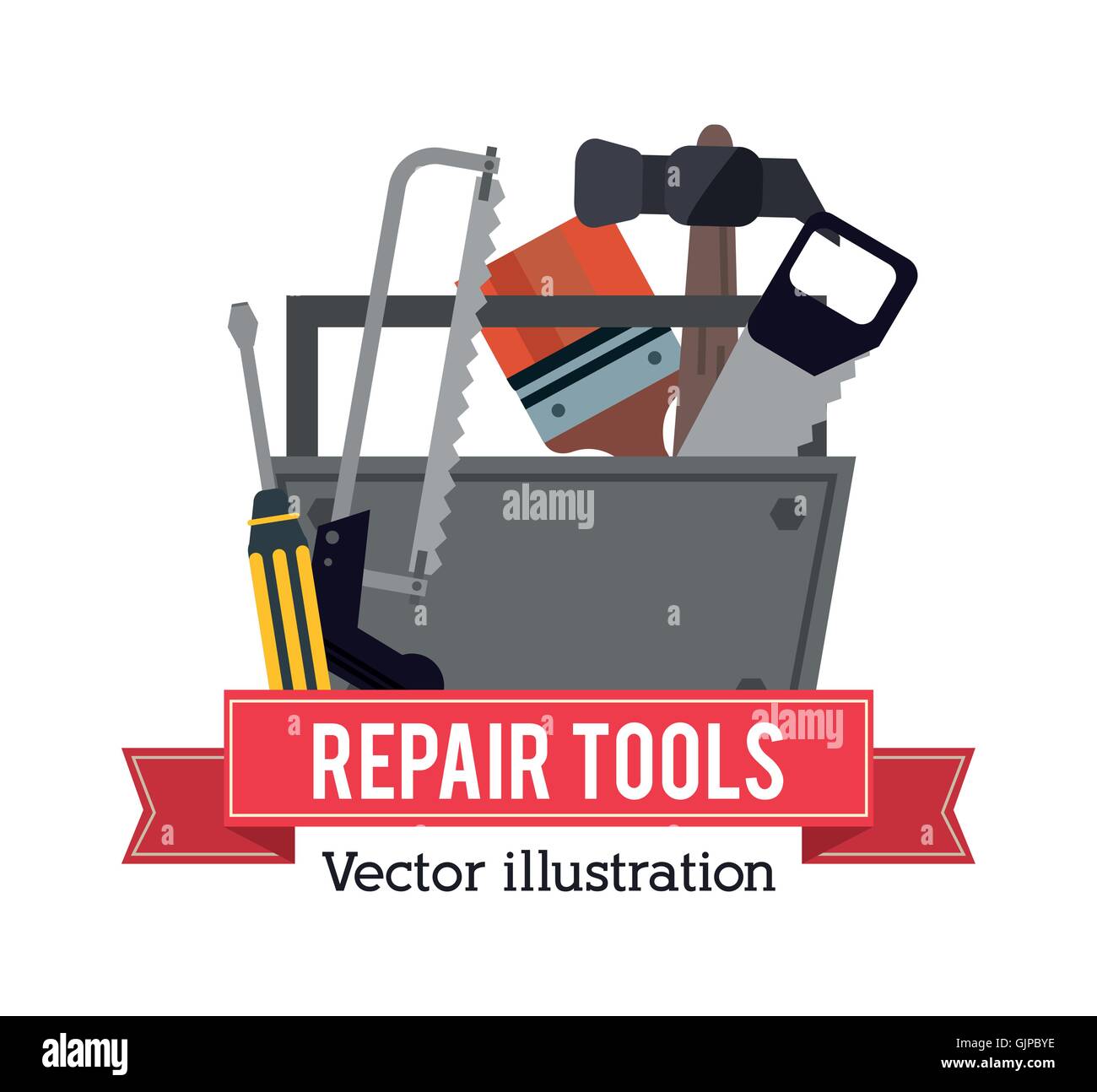 repair tools construction design Stock Vector Image & Art - Alamy