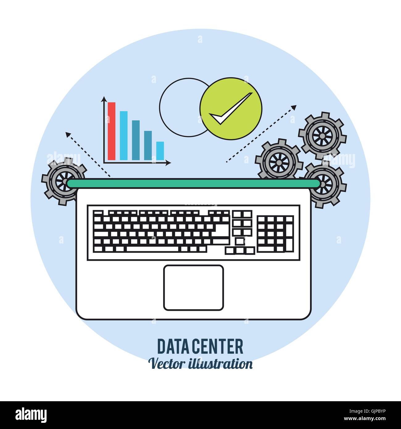 data center technology design Stock Vector Image & Art - Alamy