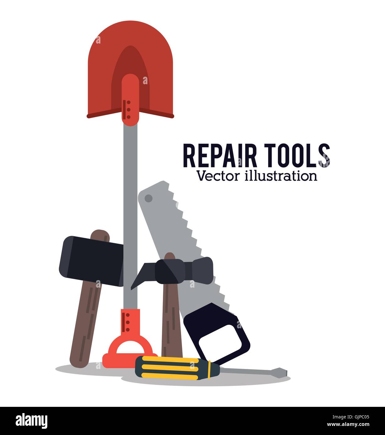 repair tools construction design Stock Vector Image & Art - Alamy