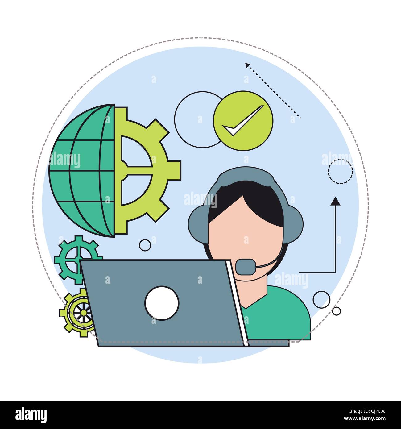 data center technology design Stock Vector Image & Art - Alamy