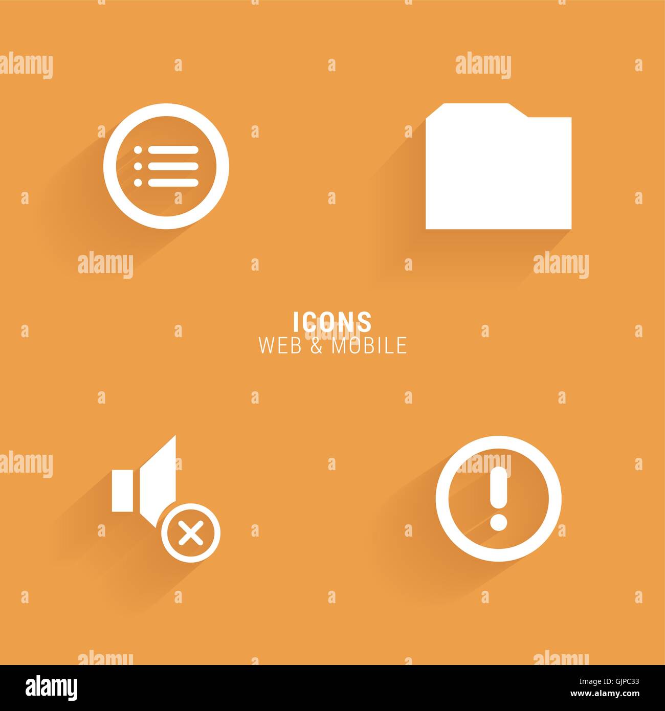 Abstract Web Icons Stock Vector Image & Art - Alamy
