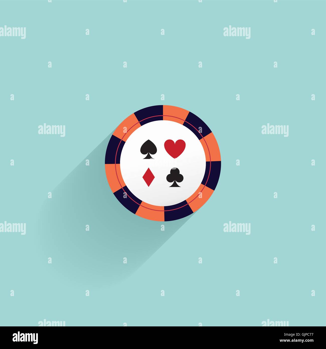 Abstract Casino Object Stock Vector Image & Art - Alamy