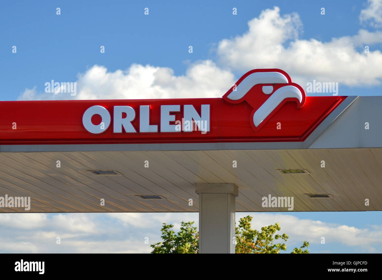 Orlen logo hi-res stock photography and images - Alamy