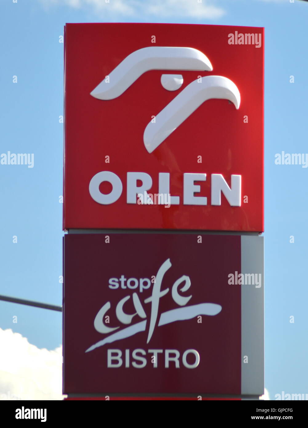 Orlen logo hi-res stock photography and images - Alamy