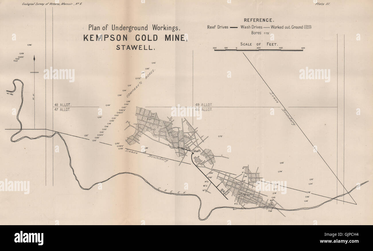 Gold mine map hi-res stock photography and images - Alamy