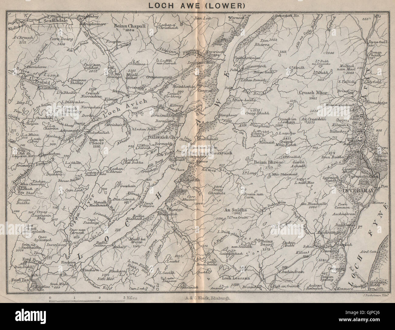 Loch awe loch fyne hi-res stock photography and images - Alamy