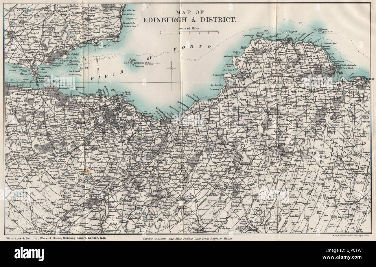 Firth of forth map hi-res stock photography and images - Alamy
