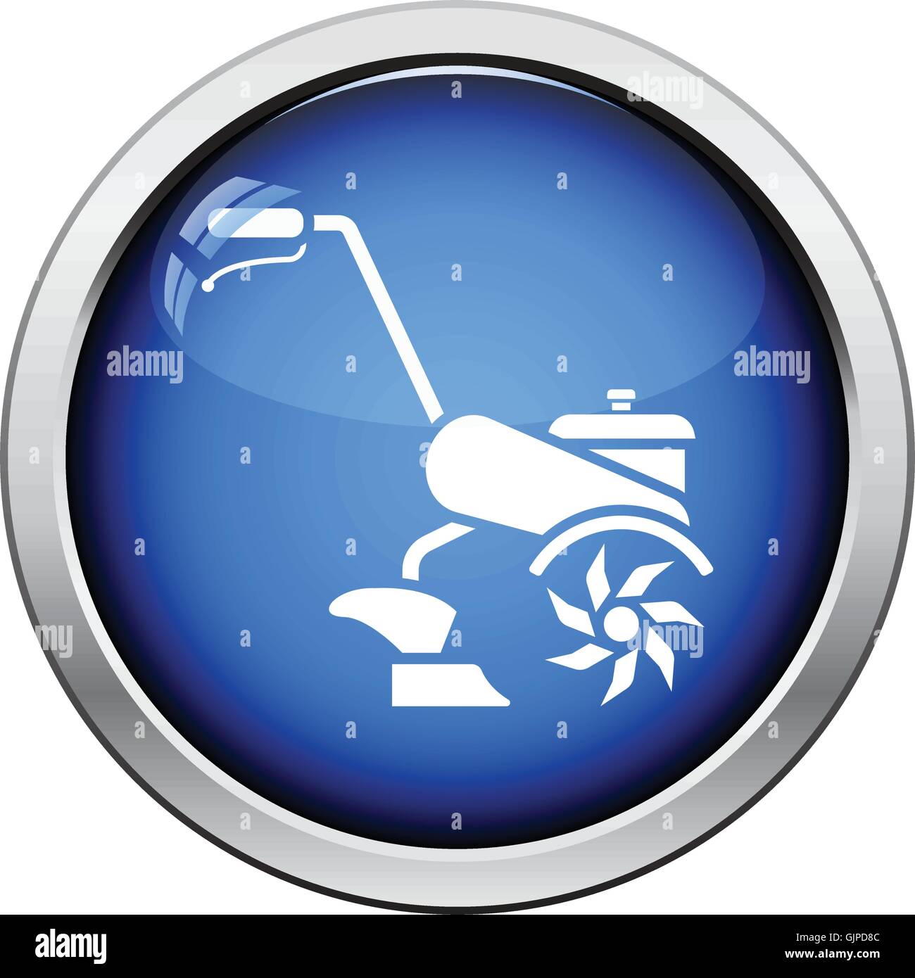 Power tiller Stock Vector Images - Alamy