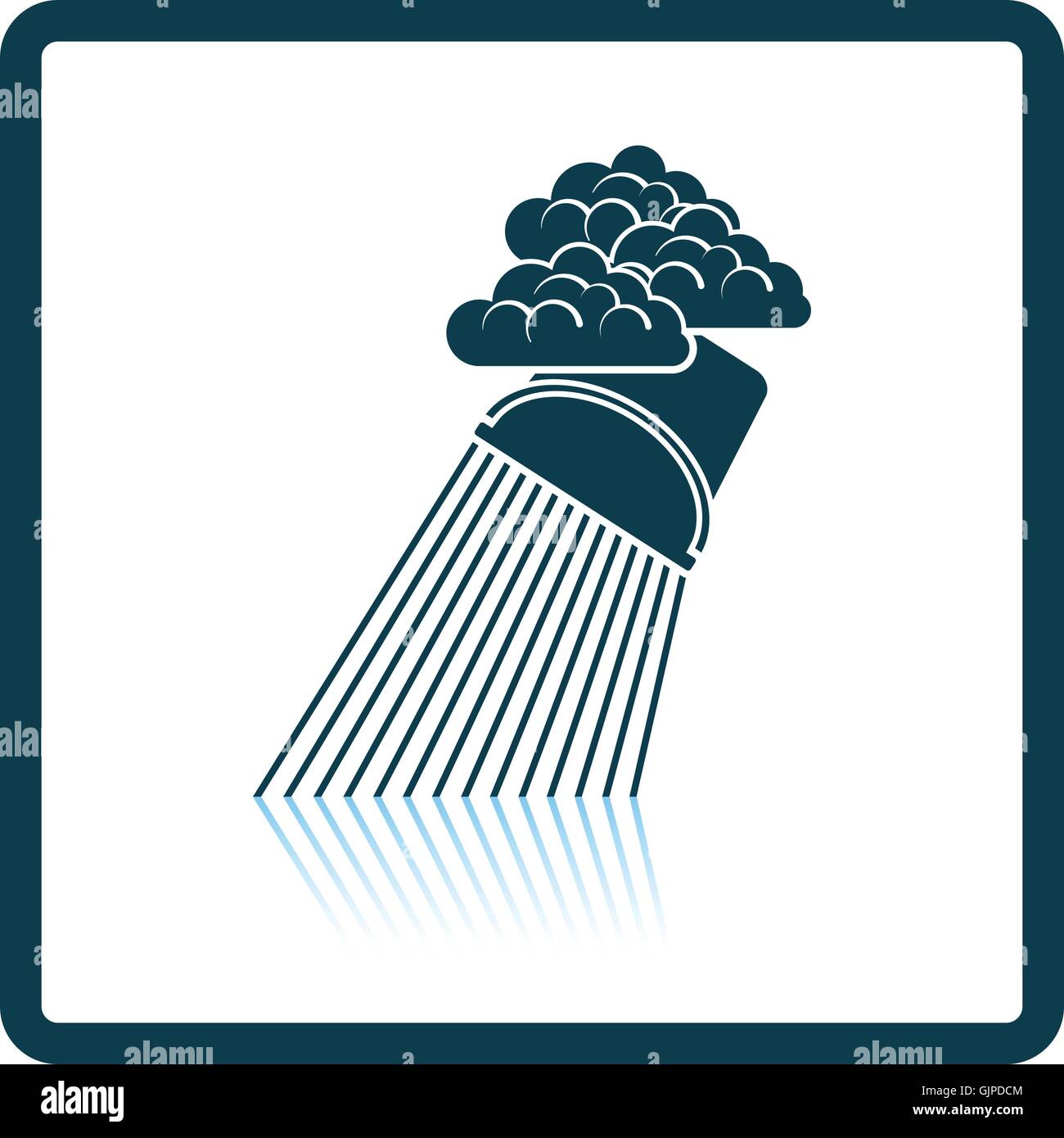 Cloudburst vector vectors hi-res stock photography and images - Alamy