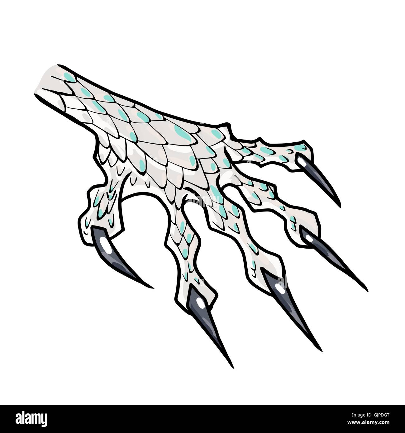 How To Draw Dragon Claws