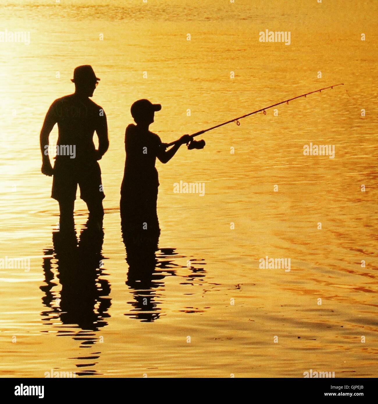 Fishing Silhouettes