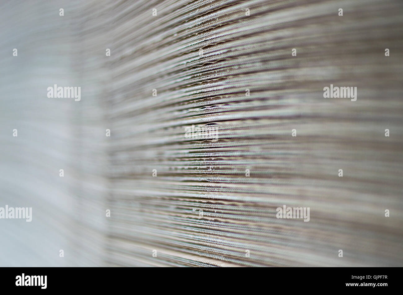 Side View of a Corrugated Cardboard Stock Photo - Alamy