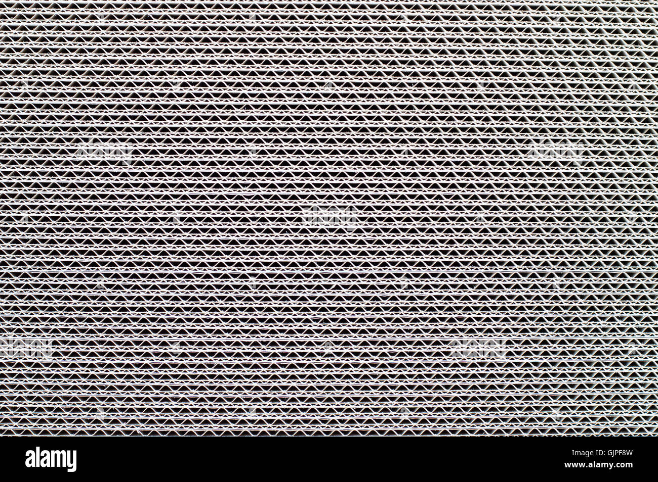 Side View of a Corrugated Cardboard Stock Photo - Alamy