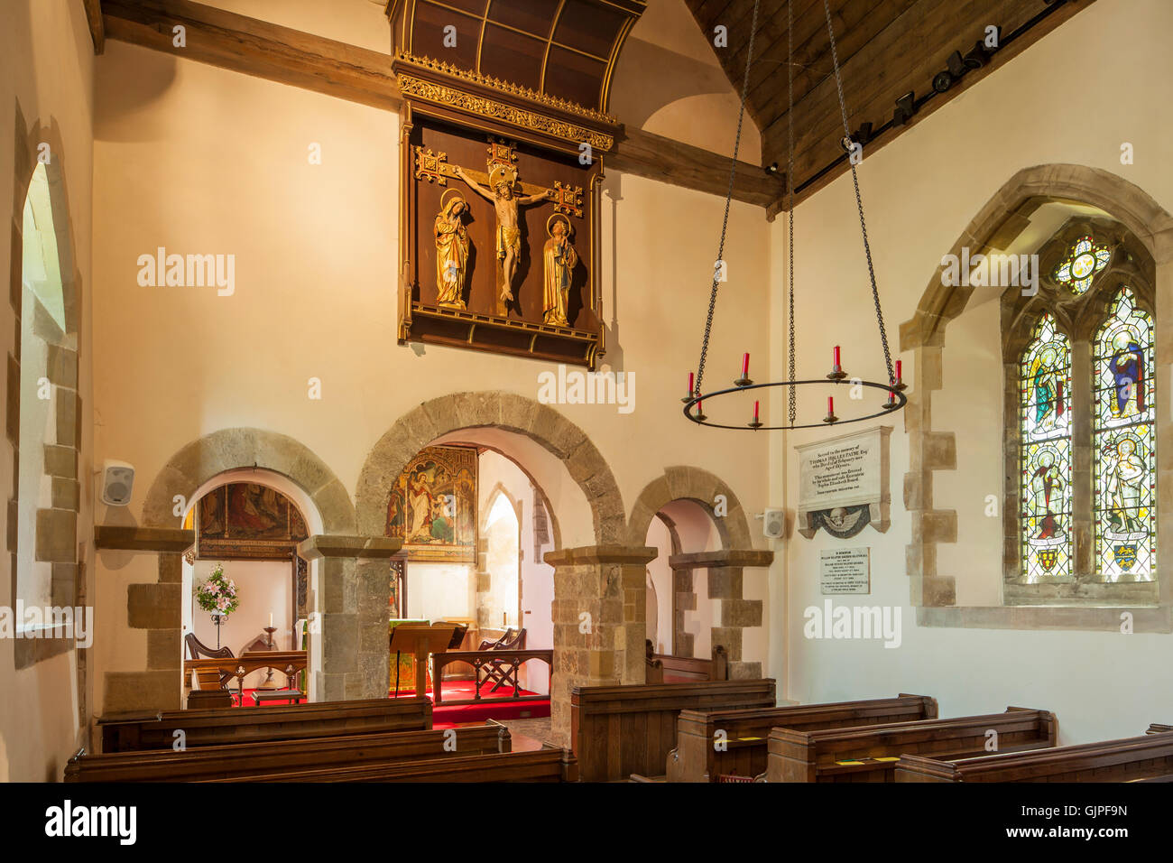 Norman window church hi-res stock photography and images - Alamy