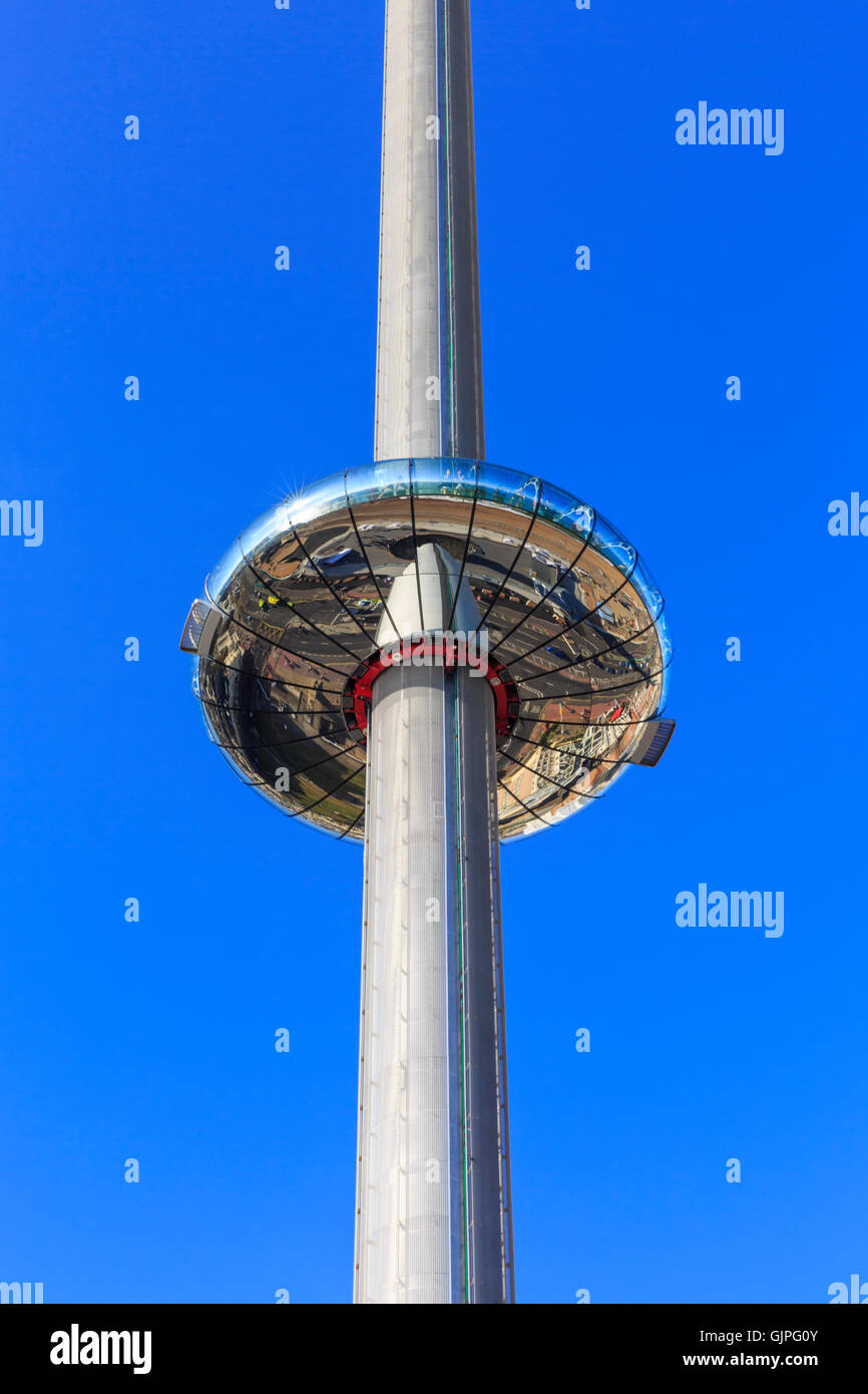 i-360, or British Airways i360 observation tower on the Brighton ...