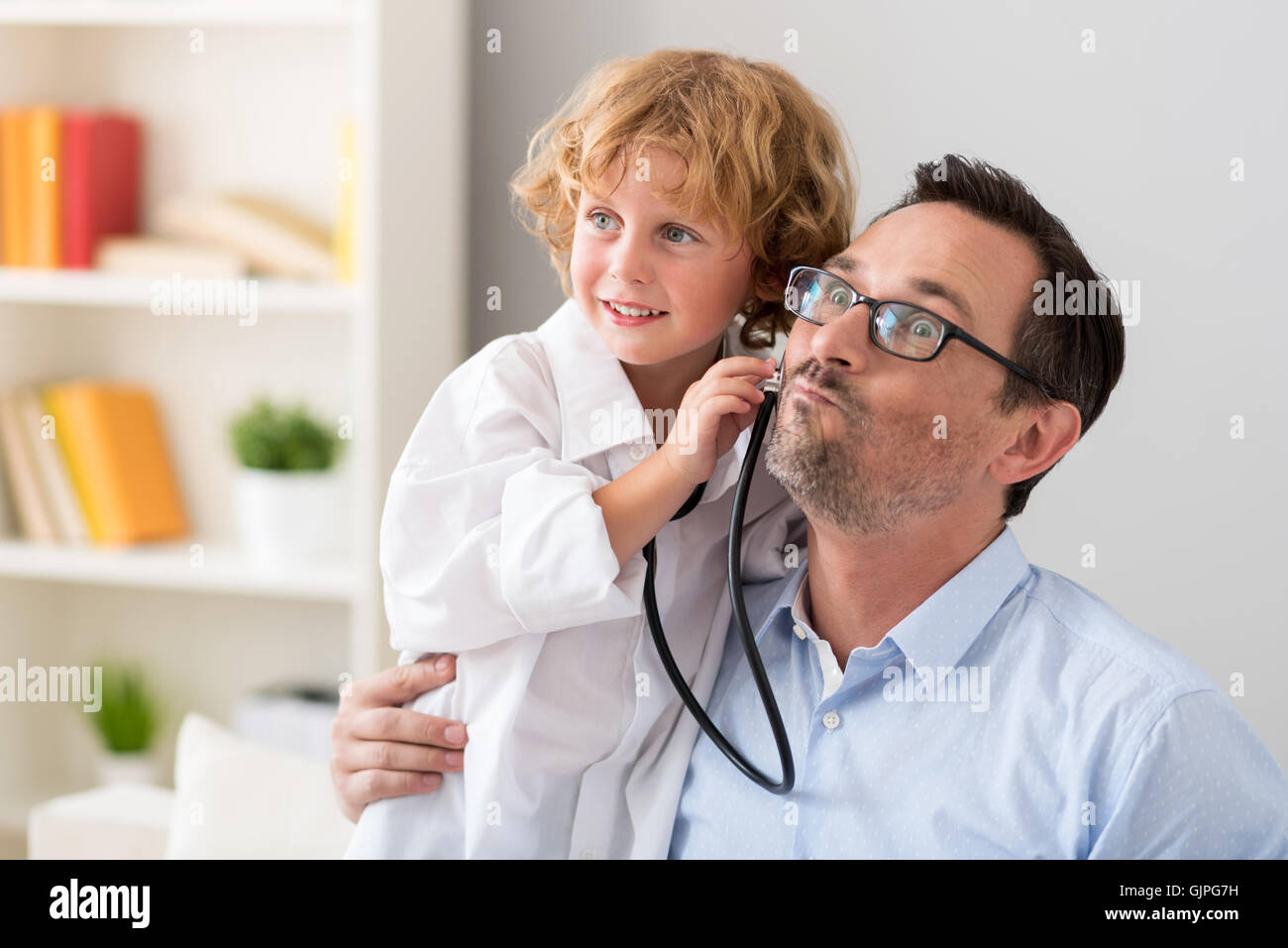 Boy stethoscope hi-res stock photography and images - Alamy