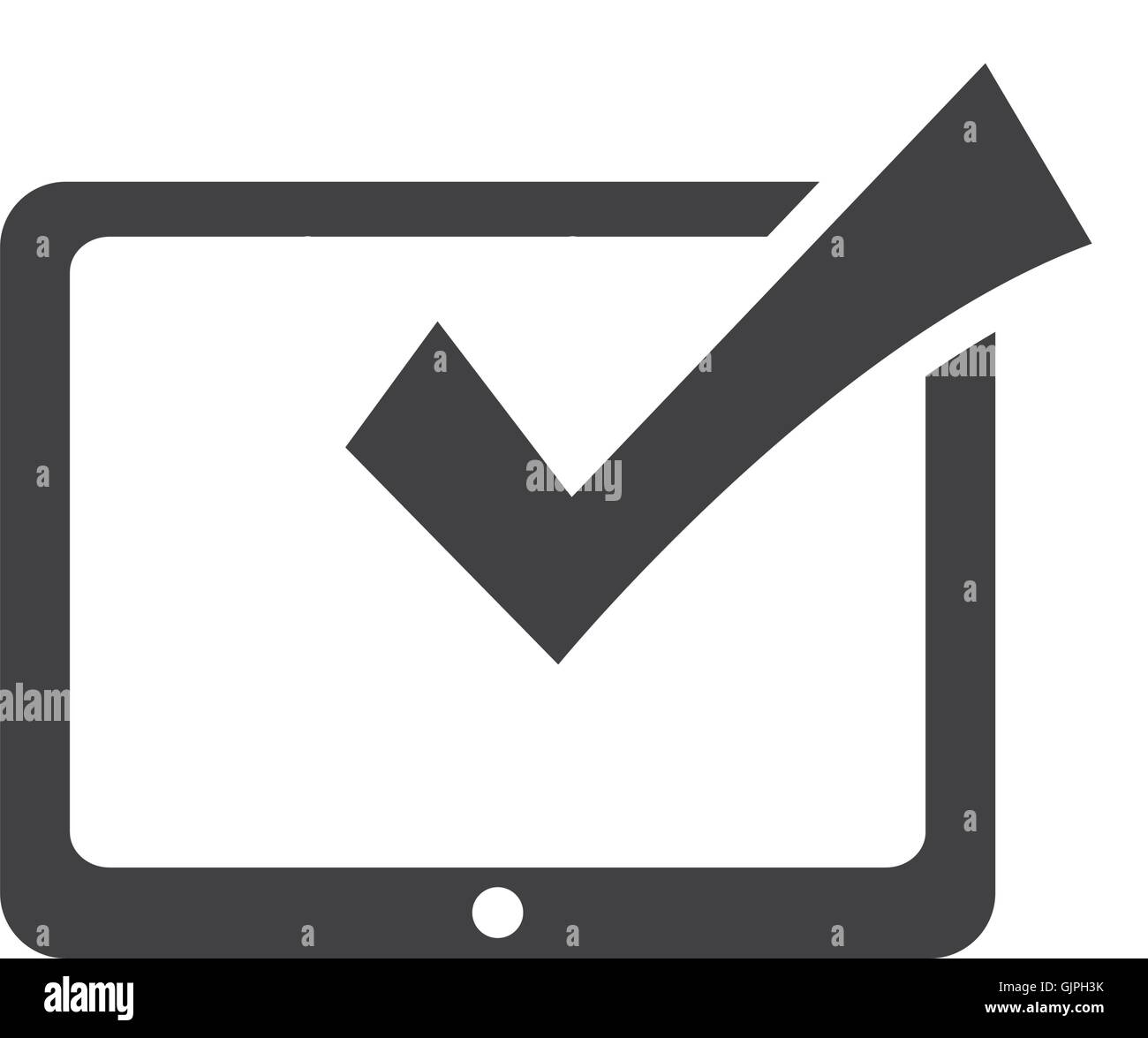 tablet gadget technology icon. Vector graphic Stock Vector Image & Art ...