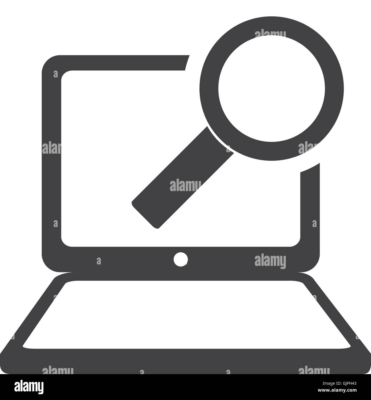 laptop gadget technology icon. Vector graphic Stock Vector Image & Art ...