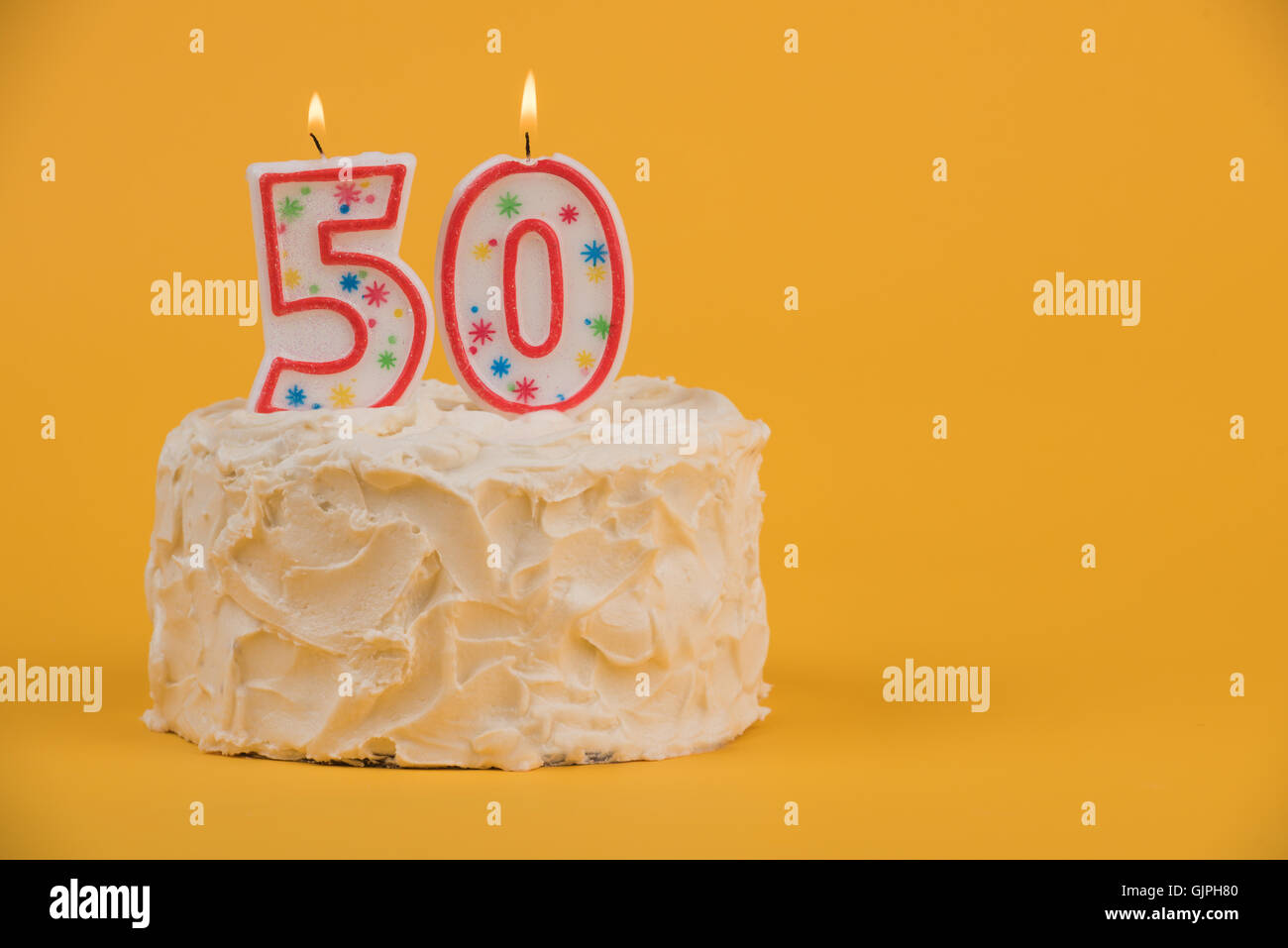 50 birthday candles hi-res stock photography and images - Alamy