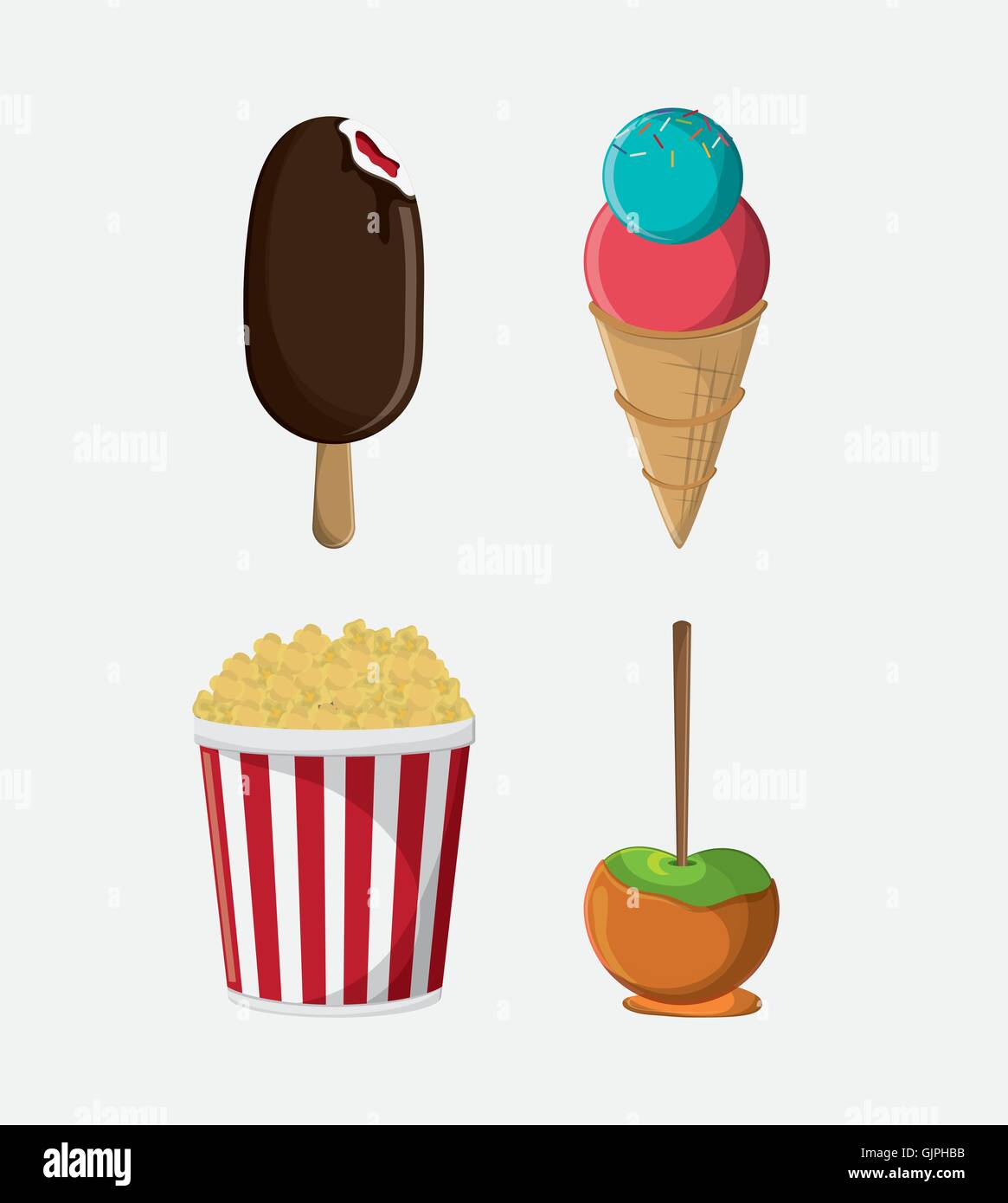 Carnival Food Clipart Fair Carnival Food Clip Art Set By Rossy's