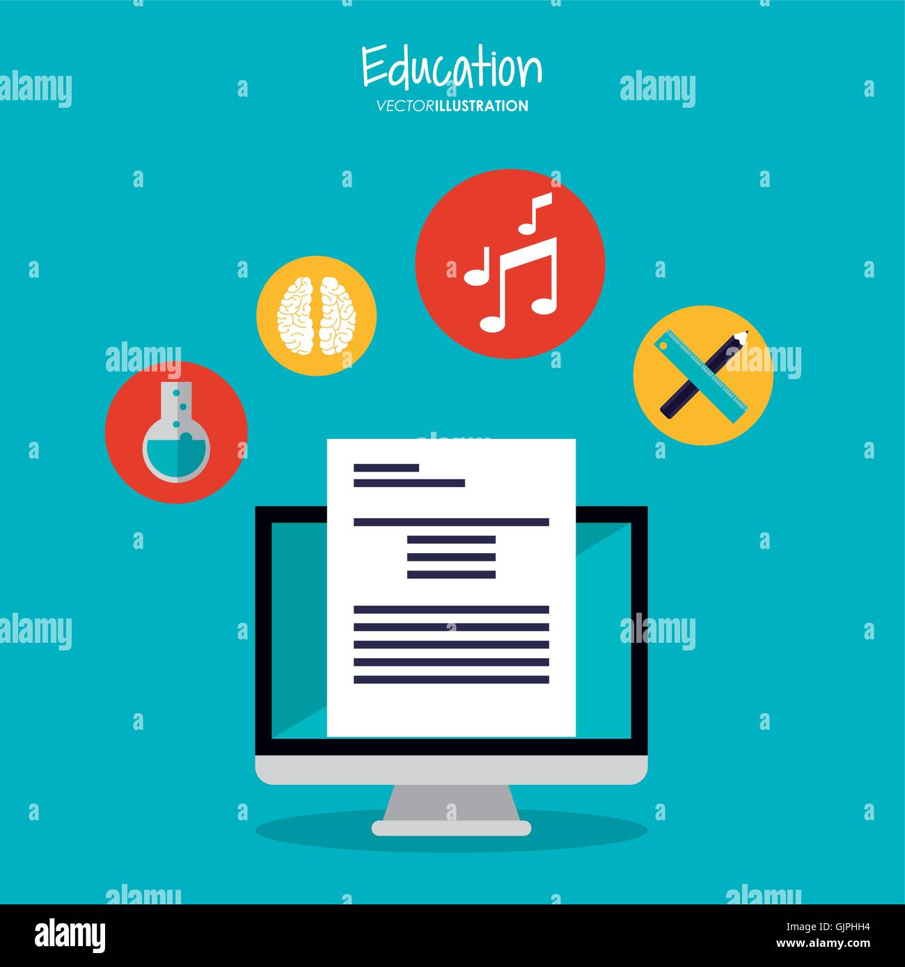 education learning school design Stock Vector Image & Art - Alamy