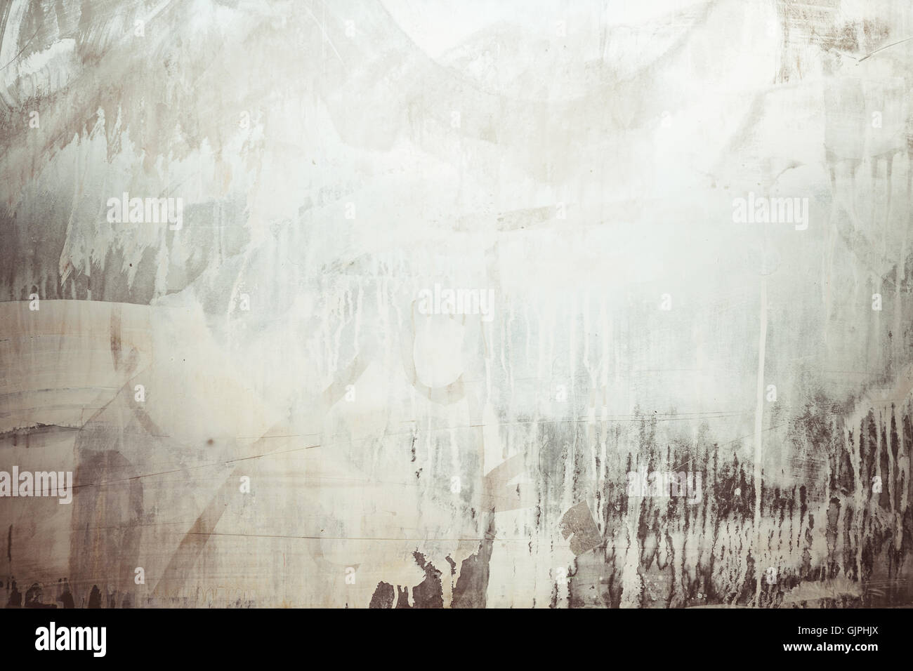 Dirty window glass close up at street Stock Photo - Alamy