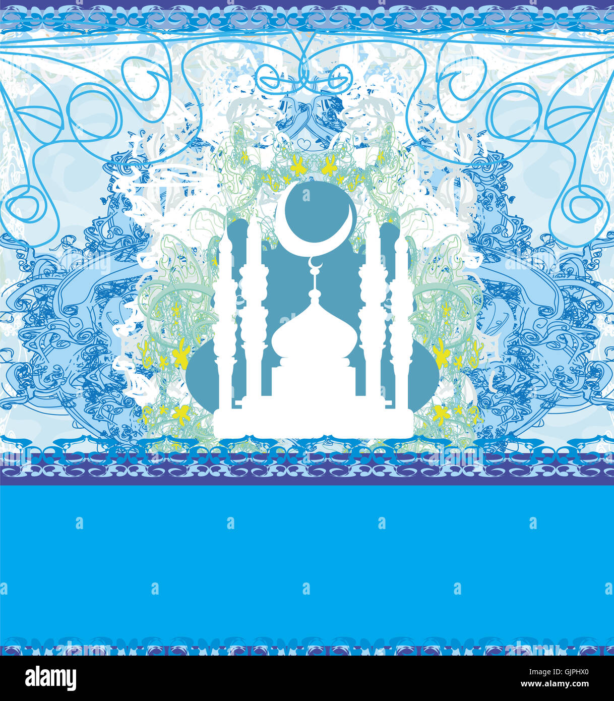 abstract religious card Stock Photo - Alamy