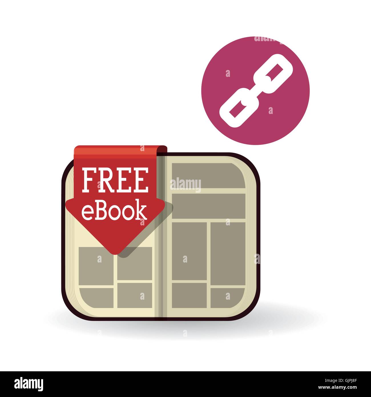 eBook design. reading icon. White background , vector illustration ...