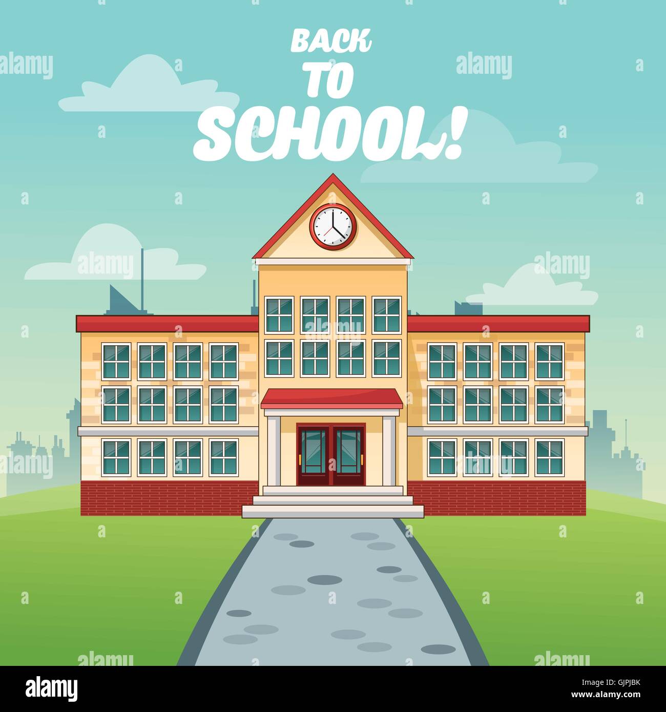 building back to school design Stock Vector Image & Art - Alamy