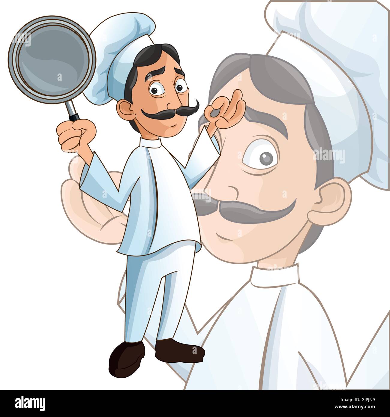 man chef kitchen restaurant design Stock Vector Image & Art - Alamy