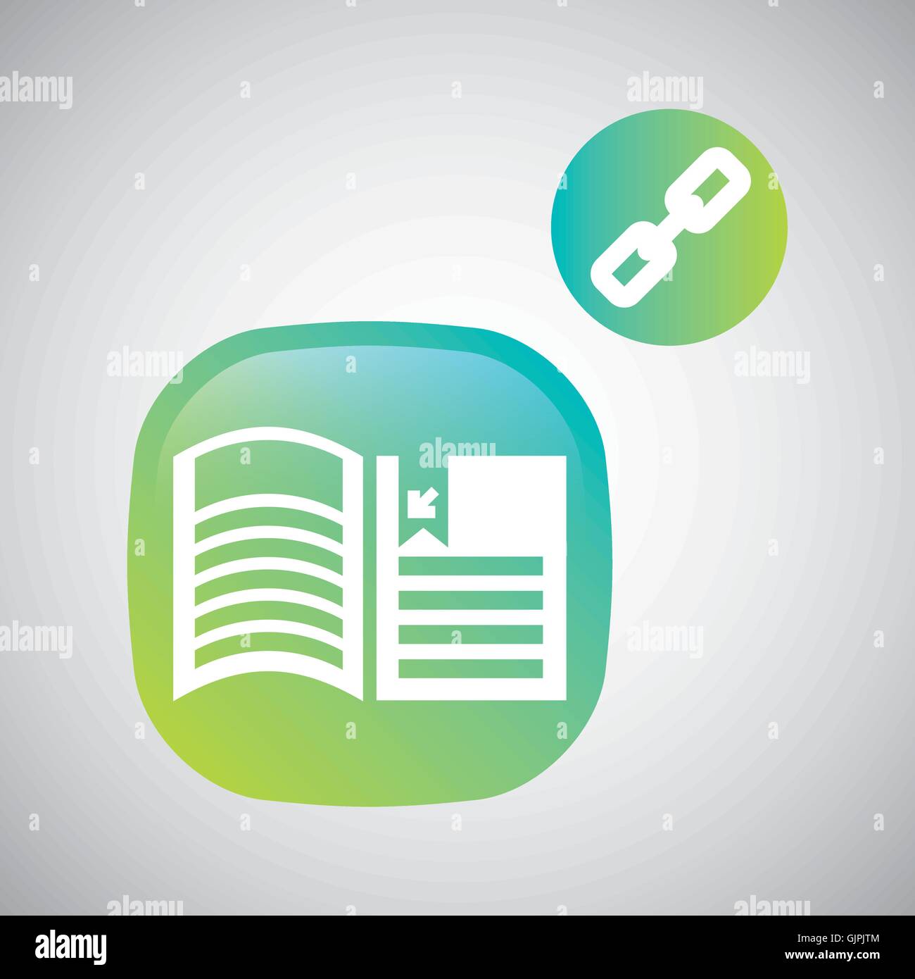 eBook design. reading icon. White background Stock Vector Image & Art ...