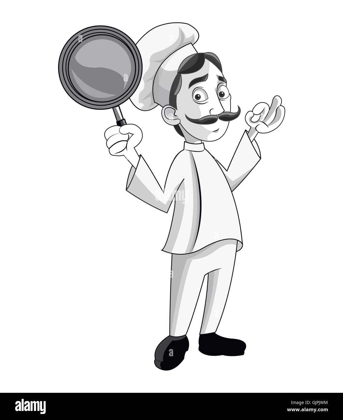 man chef kitchen restaurant design Stock Vector Image & Art - Alamy