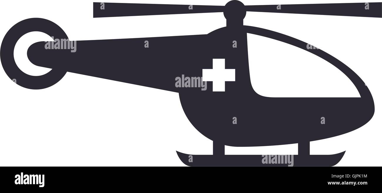 helicopter medical ambulance Stock Vector Image & Art - Alamy