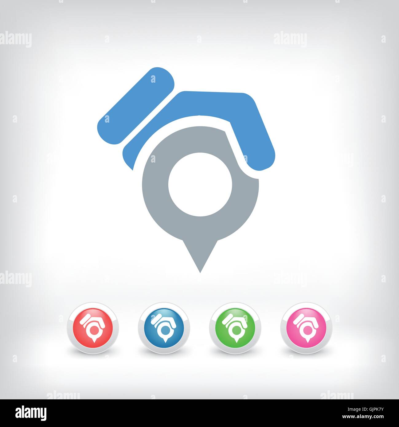 Position pointer icon Stock Vector Image & Art - Alamy