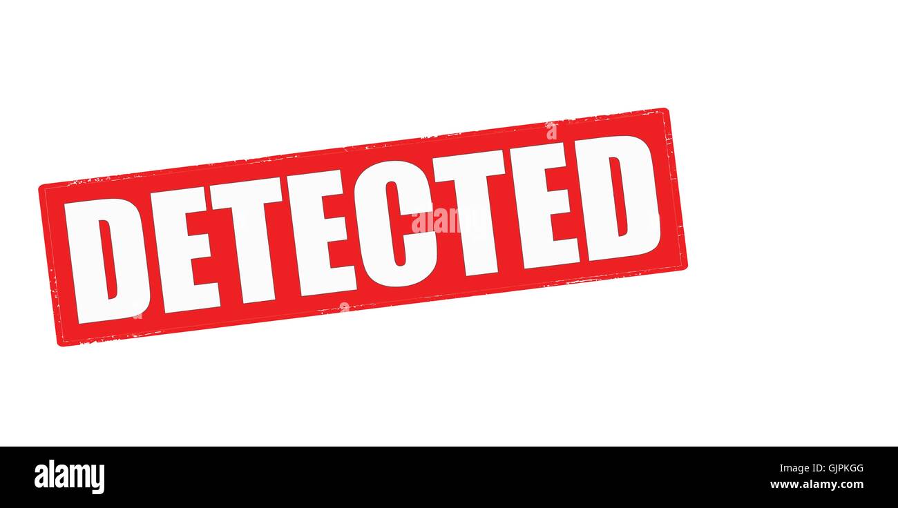 Been detected Stock Vector Images - Alamy