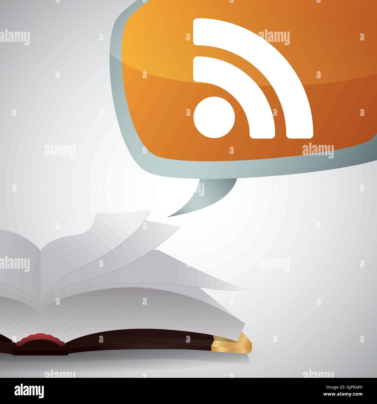 eBook design. reading icon. White background Stock Vector Image & Art ...